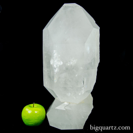 Extra Large Quartz Crystal Point with polished face (Brazil #6750) 45 ...