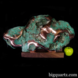 Large Glacier Drift Float Copper - 105 pounds (Michigan #F0342) 24 inches