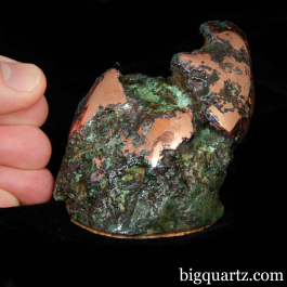 Float Copper Specimen, 1.3 pounds (Michigan #H0058) 2.2 inches