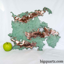 Copper "Splash" Sculpture, 18 inches, 7.9 Pounds (#H0299 Michigan)