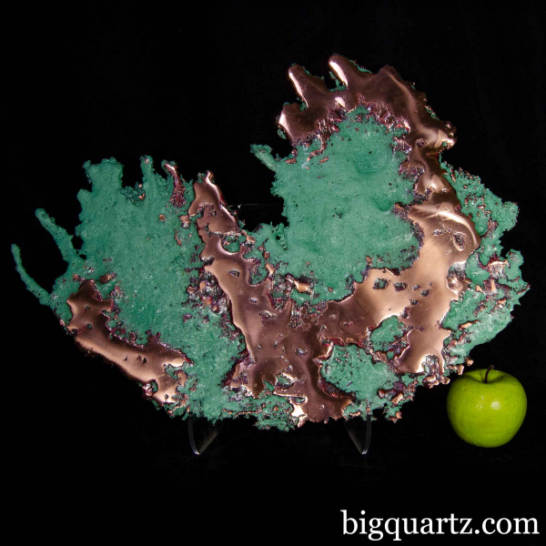 Copper “Splash” Sculpture, 20.4 inches (Michigan #E0654)