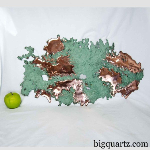 Copper "Splash" Sculpture, 24 inches, 8.2 Pounds (#H0301 Michigan)