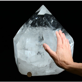 Large Brazilian Quartz Point (SOLD)